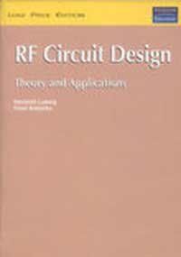Buy Rf Circuit Design: Theory & Applications With Cd Book Online at Low ...