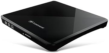 Amazon.com: Transcend 8K Extra Slim Portable DVD Writer Optical Drive ...