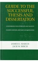 Guide to the Successful Thesis and Dissertation: A Handbook for ...