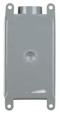 Cantex 5133364 Caja resistente al agua, 1 Gang, 3/4 en Hub, PVC ...