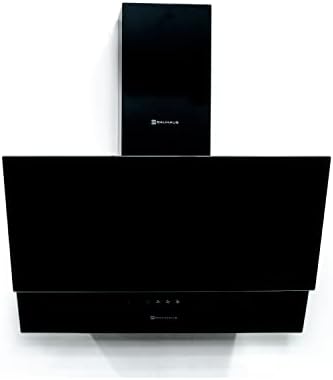 Bauhaus Angled Cooker Hood Wall Mount Kitchen Extractor Fan- Remote ...