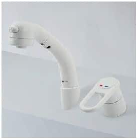 Amazon | KVK 洗面用シングルレバー式洗髪シャワー 傾斜タイプ KM8019 | 洗面水栓