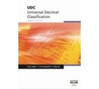 Amazon.in: Buy Universal Decimal Classification: Volume 1 ? Systematic ...