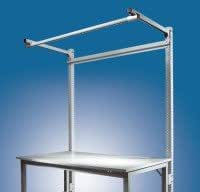 Manuflex ZB3854.7035 Anbau-Aufbauportal mit Ausleger für UNIVERSAL + PROFI Spezial Anbautische ...