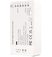 Amazon.com: Ericsity WLED LED Light Strip Controller, Addressable LED ...