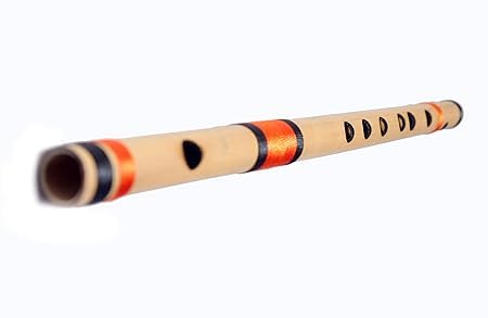villy shop Musical Flute C Natural Bansuri For Beginners, Medium (19 ...