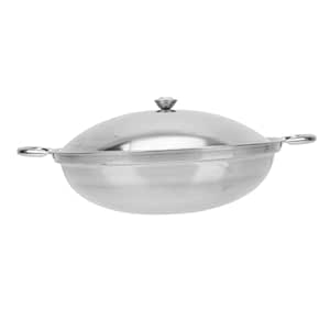 Buy Zerodeko 1 Set Stainless Steel Griddle Chinese Wok Asian Noodles ...