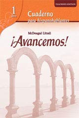 Cuaderno para hispanohablantes Workbook Teacher's Edition Level 1 ...