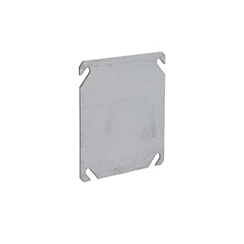 RACO 752 4 in. Square Box Cover, Flat, Blank, 50-Pack - Amazon.com