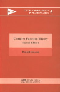 Amazon.com: Complex Function Theory, 2Nd Edition (Texts And Readings In ...