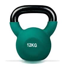 Buy BABA SPORTS Neoprene Coated Solid Kettlebell for Gym Exercises, 8 ...