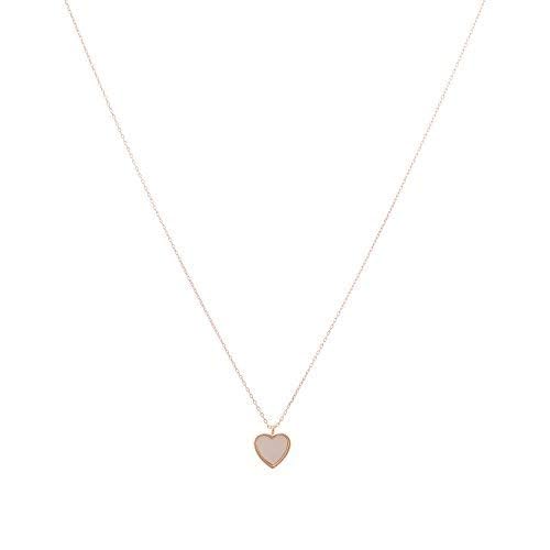 AQUASTREET 2 in 1, Reversible Heart Pendant Necklace for Women and ...