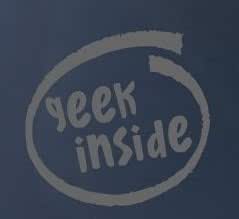 Amazon.com: GEEK INSIDE - Vinyl Car Decal Sticker #1883 | Vinyl Color ...