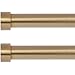 Amazon.com: OLV 2 Pack Gold Rods for Window 28-48 inch, Adjustable ...