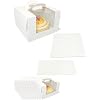Amazon.com: The White Rose-Set of 15 (15 Cake Boxes and 15 Cake Boards ...