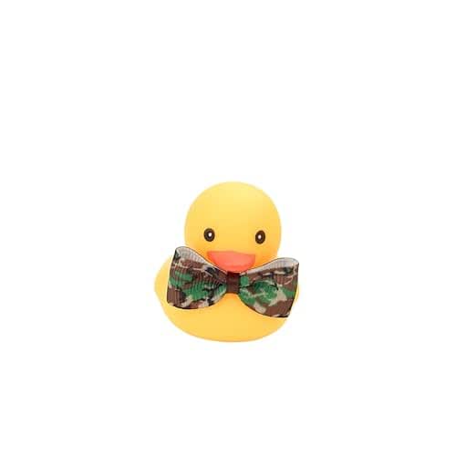 Amazon.com: Camouflage Themed Yellow Rubber Duck Ducks - Camo Bow ...