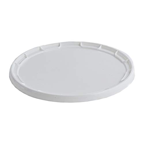 OIPPS 30 Litre Buckets White Plastic with Lid | Garden Outdoor Store