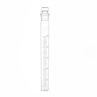 6/PK Glasses(tube) Tube Lab Glass Tube With Plug Scale Use For Color 10 ...