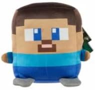 Amazon.com: Mattel Minecraft Cuutopia Steve Plush, 5-inch Soft Rounded ...