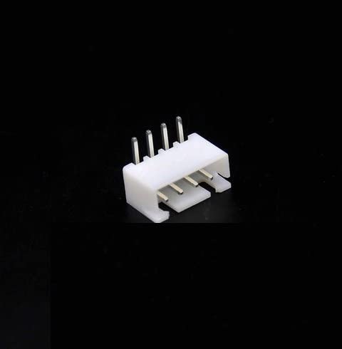 4 Pin JST Connector male right angle bent 2.54MM PITCH 2515 (Pack of 3 ...