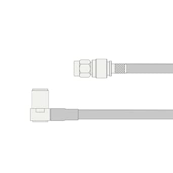 Amazon.co.jp: 同軸ケーブル 3D2V MLJ-SMAP (SMAP-MLJ) 4m (インピーダンス:50Ω) 3D-2V 加工製作品 ツリービレッジ : 産業・研究開発用品