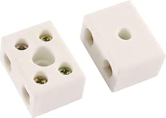 BOXONLY 2 Way High Temp Wire Connectors,Ceramic Connector for Wiring,21 ...
