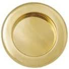 Emtek 2211-DB Deep Burgundy Round Flush Pull - Cabinet And Furniture ...