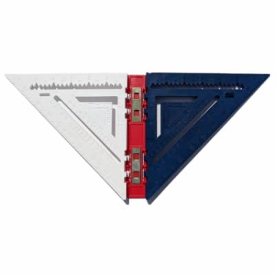 Rapid Rafter Double-Sided Rafter Square, Red, White, and Blue 1001 ...