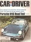 CAR & DRIVER MAGAZINE-JANUARY 1967 ISSUE (PORSCHE 911S COVER): David E ...