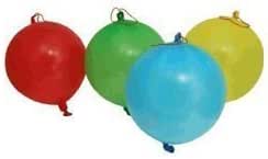 Amazon.com: Classic Punch Ball Balloon - 8 Pack - Assorted Colors by ...