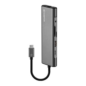 Cadyce USB-C Enhanced Travel Docking Station (USB-C to HDMI + 3 x USB 3 ...