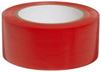RED color Gum tape, Size 3 inch / 72 mm x 65 meters length. BOPP Self ...