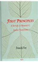 First Principles : Foy, Donald: Amazon.co.uk: Books