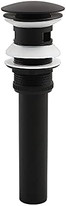 Amazon.com: Pop Up Sink Drain with Overflow Bouncing Style Stopper ...