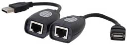 Cablecc USB Keyboard Mouse Over RJ45 CAT5E CAT6 Cable Extension ...