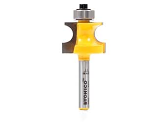 Yonico Bullnose Beading Router Bits 3/8-Inch Bead 1/4-Inch Shank 13192q ...