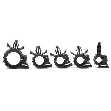 3NH® Wiring Harness Routing Convoluted Conduit Clip Assortment With Box ...