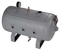 Air Pig Horizontal Air Receiver with 6 outlets - Inlet: BSP - Outlet ...