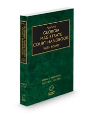 Purdom's Georgia Magistrate Court Handbook with Forms, 2024-2025 ed ...