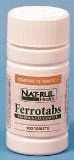 Amazon.com: Ferrotabs (FE/GLUC0) 240 mg, 100 Count : Health & Household