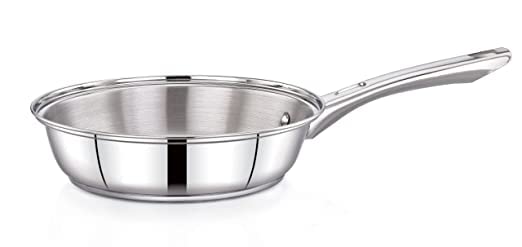 Buy Praylady Stainless Steel Pan with Riveted Handle Delight Series 3 ...