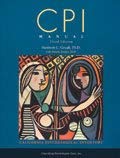 CPI Manual. Third Edition, California Psychological Inventory ...