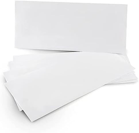 PAPPER VALLEY Envelopes, 50 Pieces, White, Size 5 Inches x 7 Inches ...