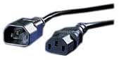Rotronic ROLINE Power Extension Power Cable IEC320 - C14 Male - IEC320 ...
