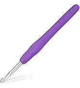 Amazon.com: 2 mm Crochet Hook, Ergonomic Handle for Arthritic Hands ...