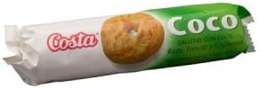 Amazon.com: Costa - Coconut Natural Coconut Biscuits Cookies 4.4oz 2 ...