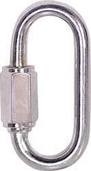 Pack of 10 in 4 Sizes 4/5/6/8mm GALVANISED Quick Chain Repair Link ...