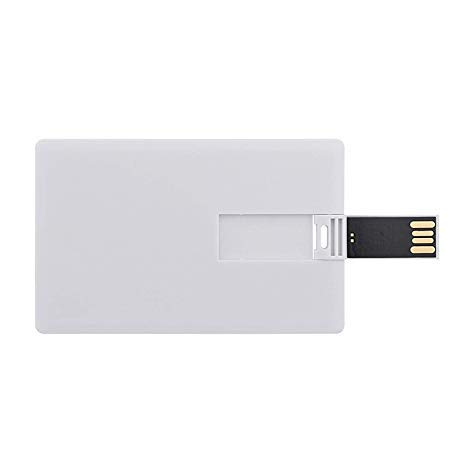 Plain Credit Card Type Pen Drive - 32 GB (White) : Amazon.in: Electronics