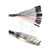 FTDI C232HD-EDHSP-0 USB Cables/IEEE 1394 Cables USB to UART Cable MAX ...