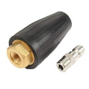 Pressure Jet Wash Rotating Nozzle Set Quick Release Coupling 4.0 GPM ...